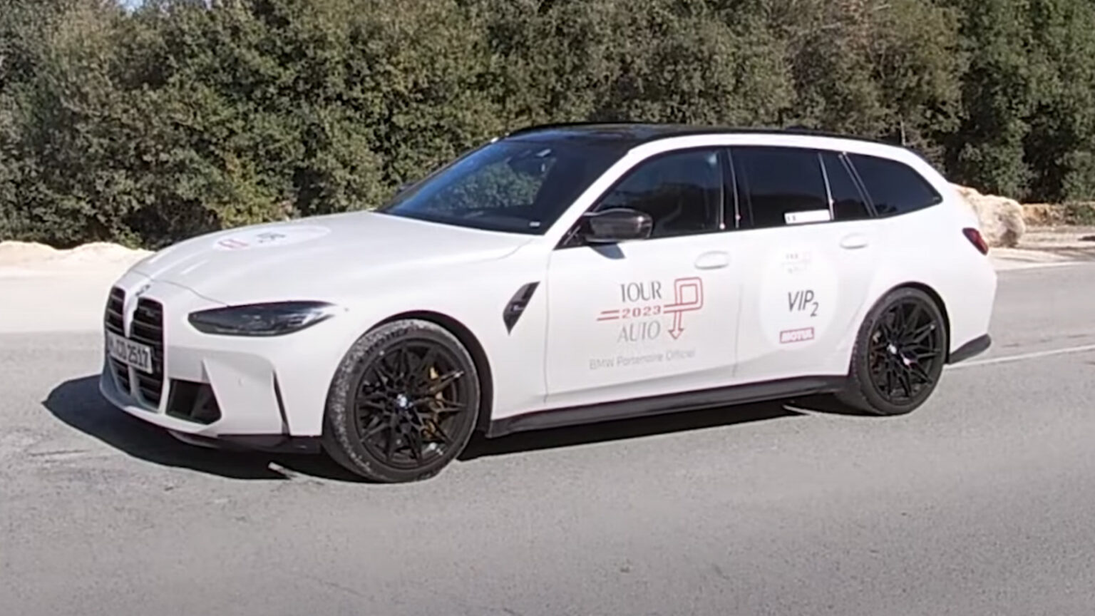 Watch The New BMW M3 Touring Breeze To 124 MPH In 14 Seconds | Carscoops