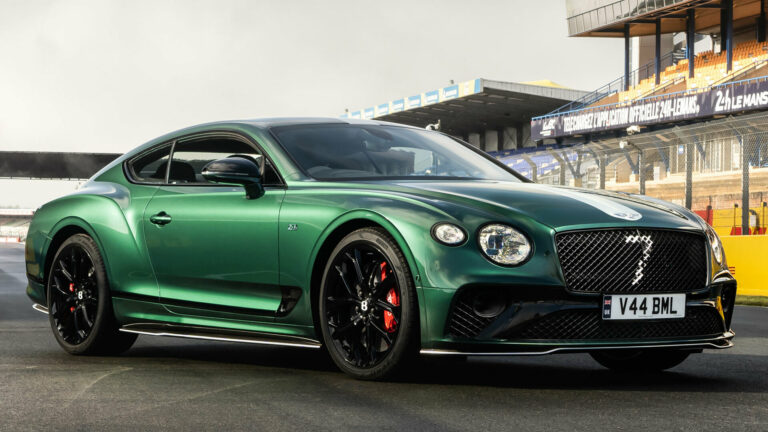 Bentley’s Continental Le Mans Collection Comes With Part Of A Real Race ...