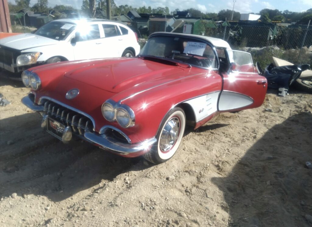 SOS: Who’s Gonna Save This Flood-Damaged 1960 Corvette? | Carscoops