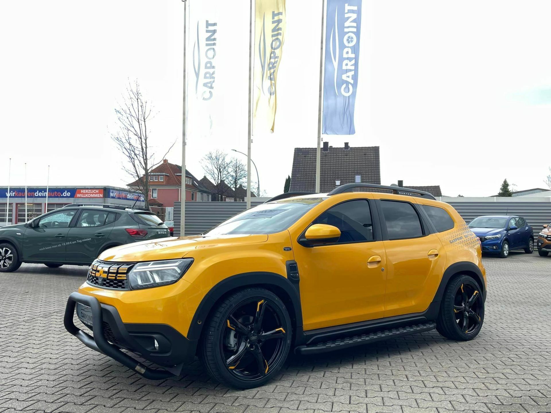 Dacia Duster Gets A Low-Ride Sporty Makeover With CarPoint Yellow ...
