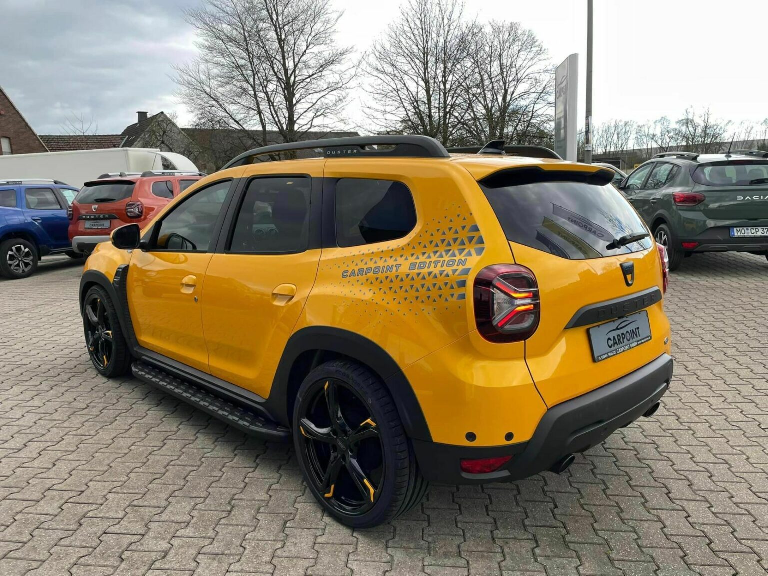 Dacia Duster Gets A Low-Ride Sporty Makeover With CarPoint Yellow ...