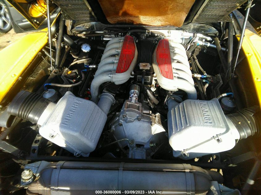 Is This The End Of The Road For Rare Yellow Ferrari 512TR? | Carscoops