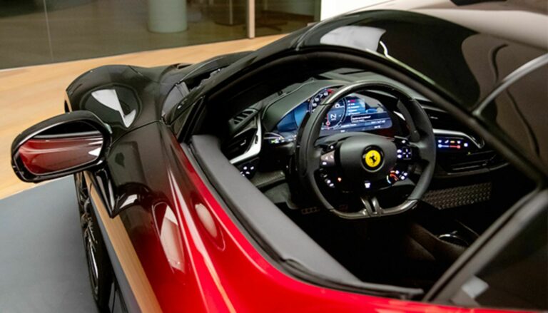 Tailor Made Ferrari SF90 Spider Gradient Paintjob Looks ...