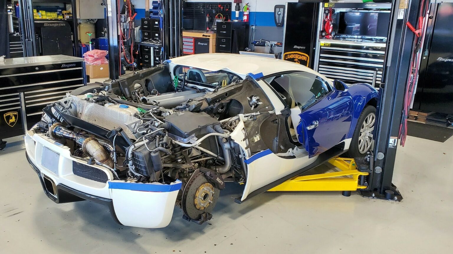 Changing A Bugatti Veyron’s Spark Plugs And Ignition Coils Costs Over ...