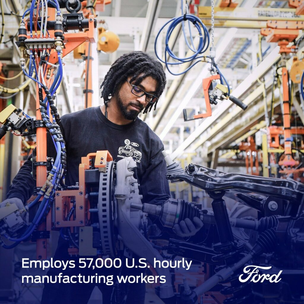 Ford Claims Title Of ‘Most American’ Automaker With Most Hourly Workers ...