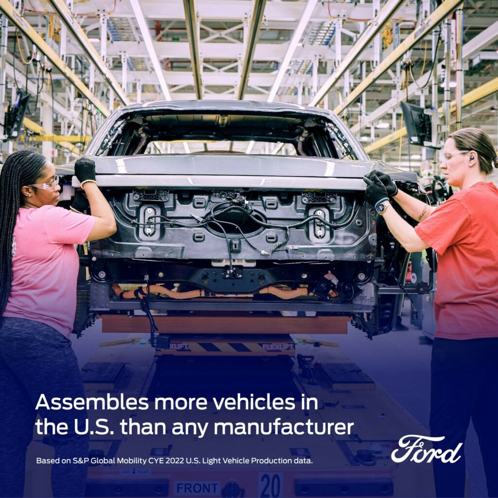 Ford Claims Title Of ‘Most American’ Automaker With Most Hourly Workers ...