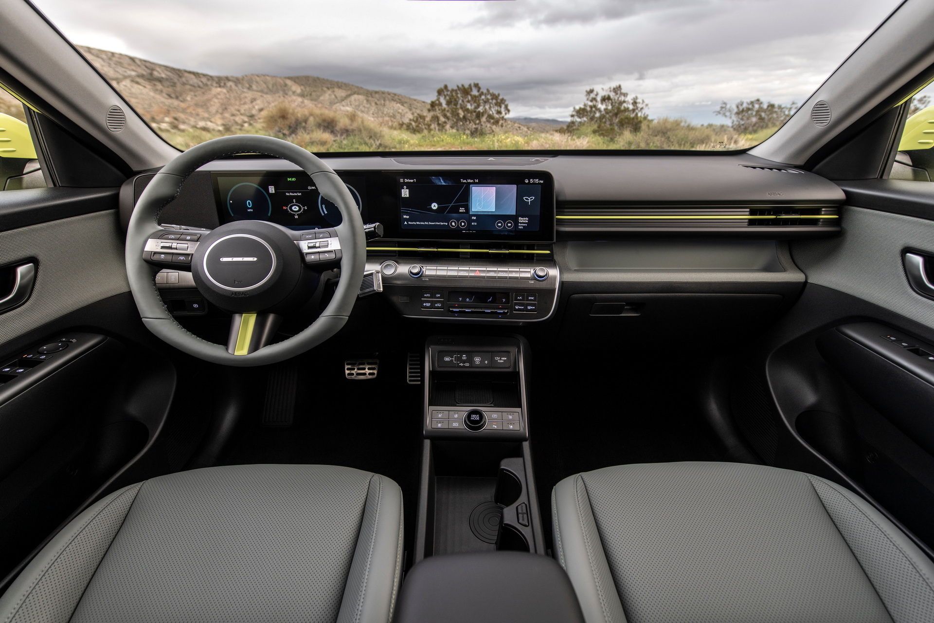 2024 Hyundai Kona Electric Brings Its Futuristic Face To America With ...