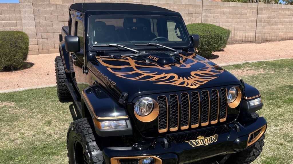 This Jeep Gladiator Secretly Wants To Be A Pontiac Trans Am Bandit ...
