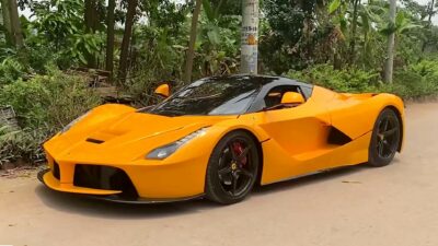 Vietnamese Builders Create Incredible La Ferrari Replica With Toyota ...