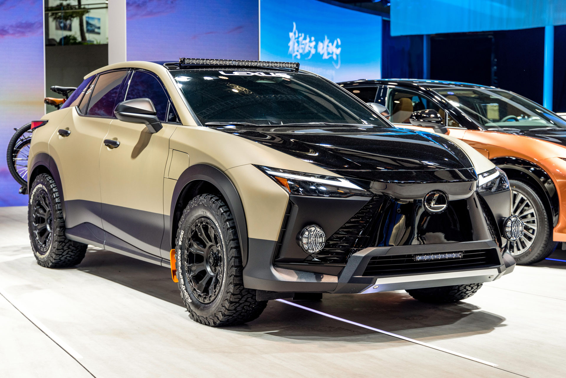 The Lexus RZ Outdoor Concept Is A Dad-Dancing Overland Wannabe | Carscoops