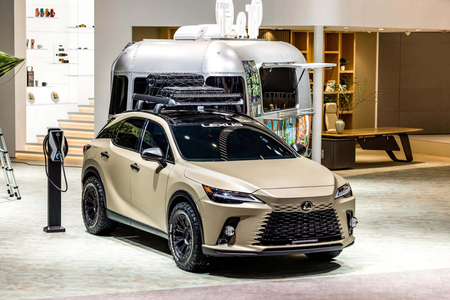 The Lexus RZ Outdoor Concept Is A Dad-Dancing Overland Wannabe | Carscoops