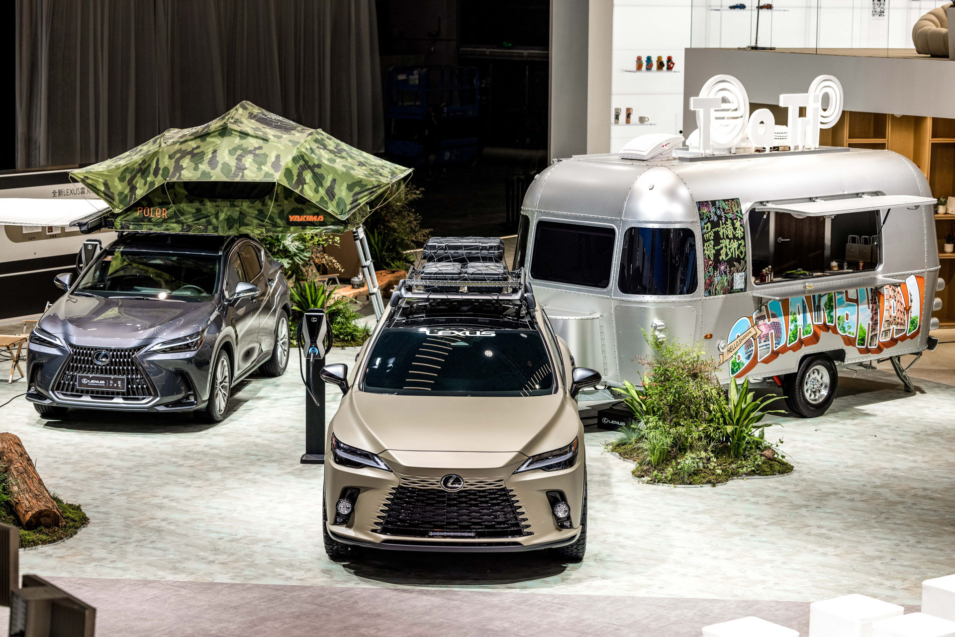 The Lexus RZ Outdoor Concept Is A Dad-Dancing Overland Wannabe | Carscoops
