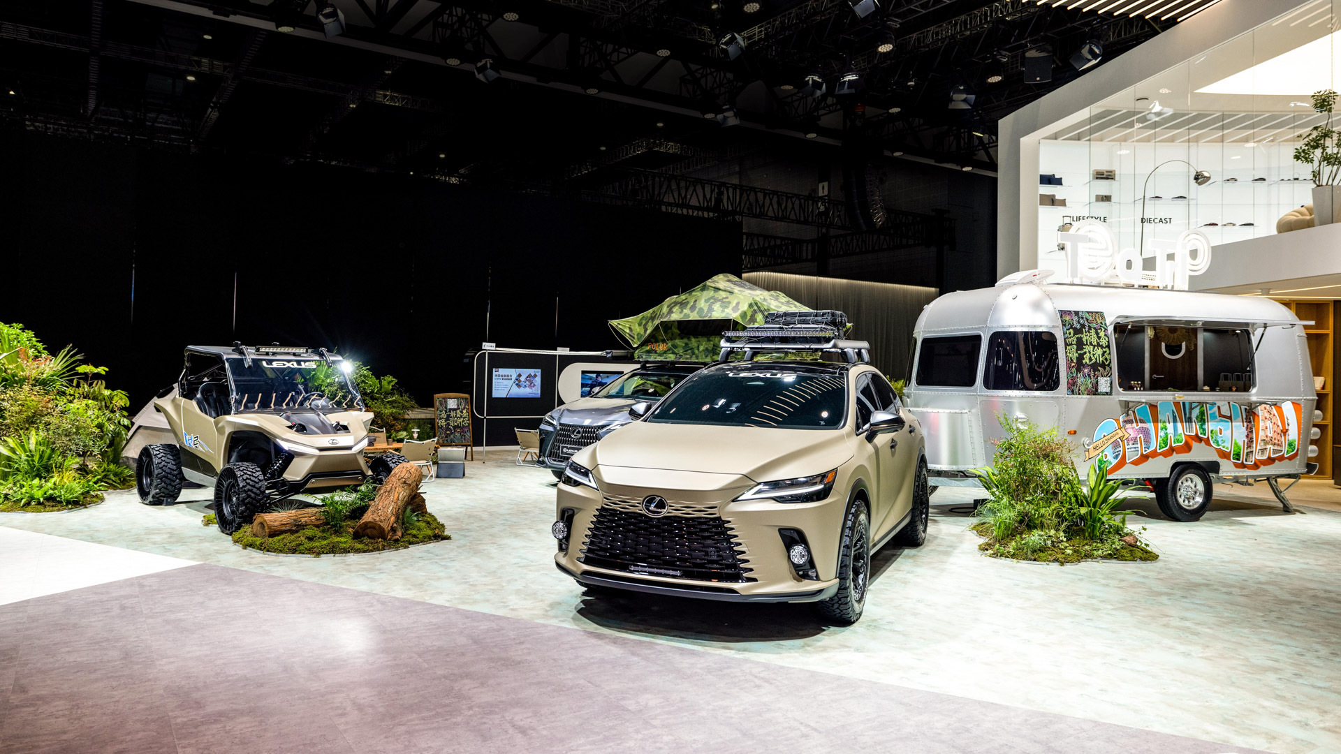The Lexus RZ Outdoor Concept Is A Dad-Dancing Overland Wannabe | Carscoops