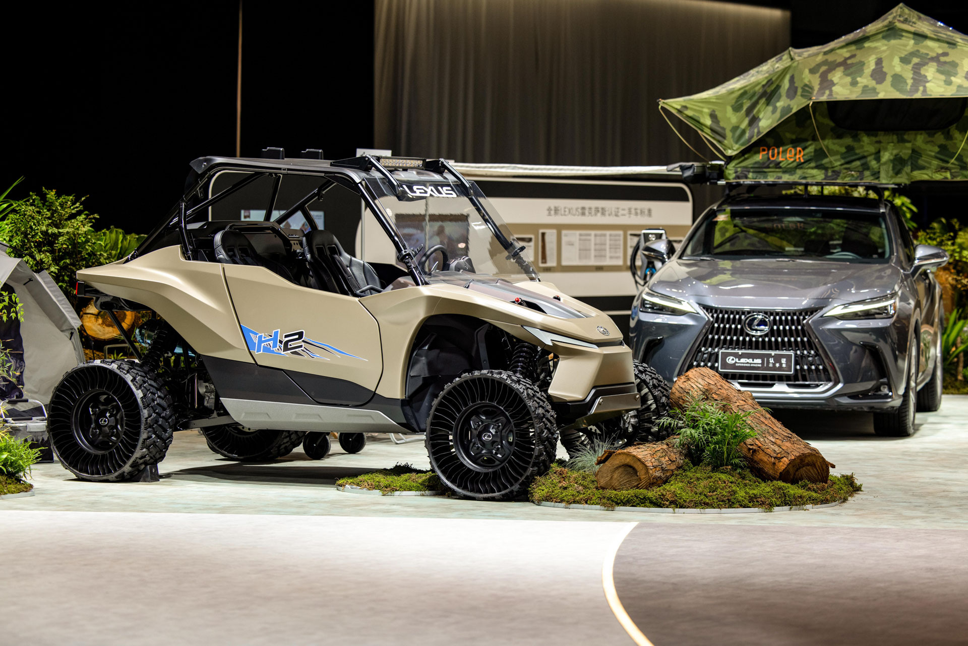 The Lexus RZ Outdoor Concept Is A Dad-Dancing Overland Wannabe | Carscoops