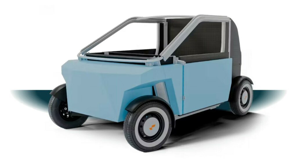 Luvly O Is An $11k Micro EV That Ships Like IKEA Furniture Without The ...