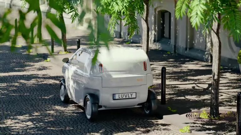 Luvly O Is An $11k Micro EV That Ships Like IKEA Furniture Without The ...