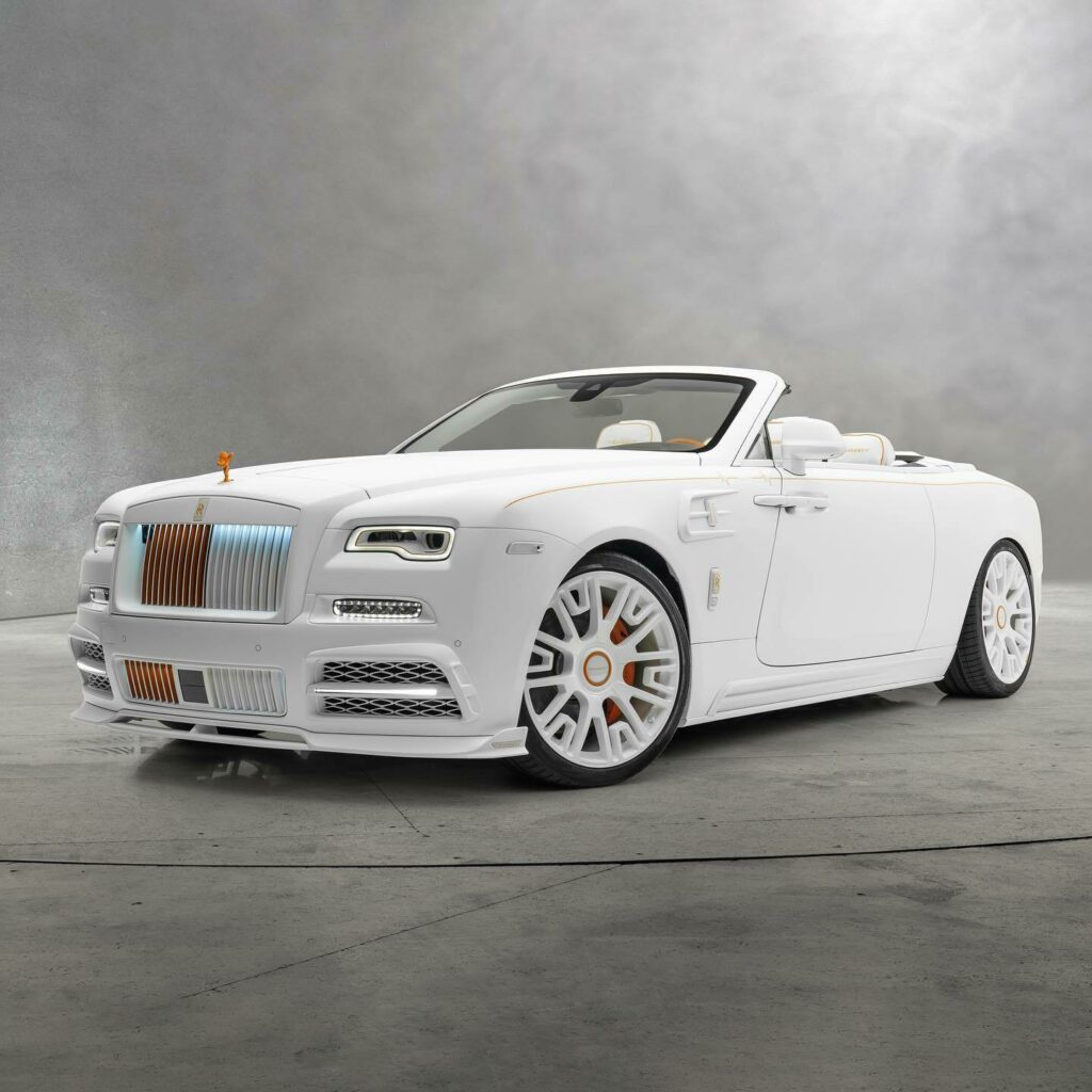 Are We Wrong For Liking This White Rolls-Royce Dawn From Mansory ...