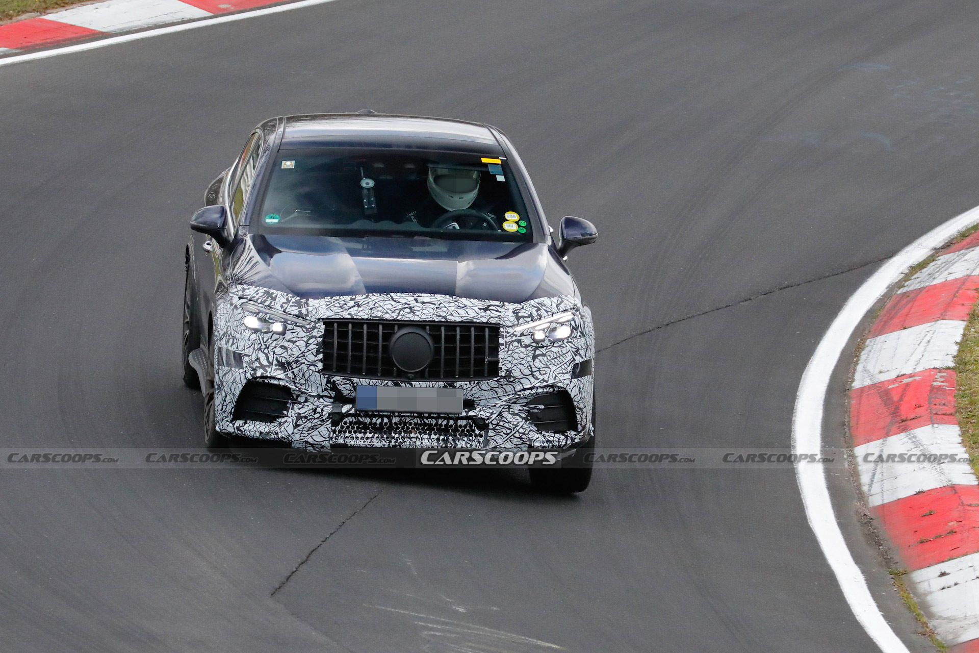 2024 Mercedes-AMG GLC63 PHEV Peels Back Disguise To Show Its Coupe ...