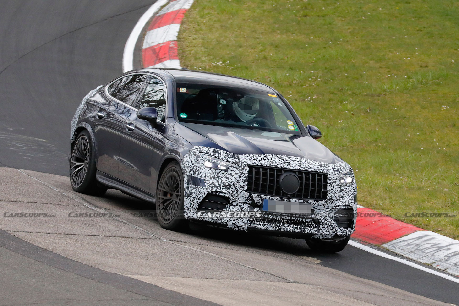 2024 Mercedes-AMG GLC63 PHEV Peels Back Disguise To Show Its Coupe ...
