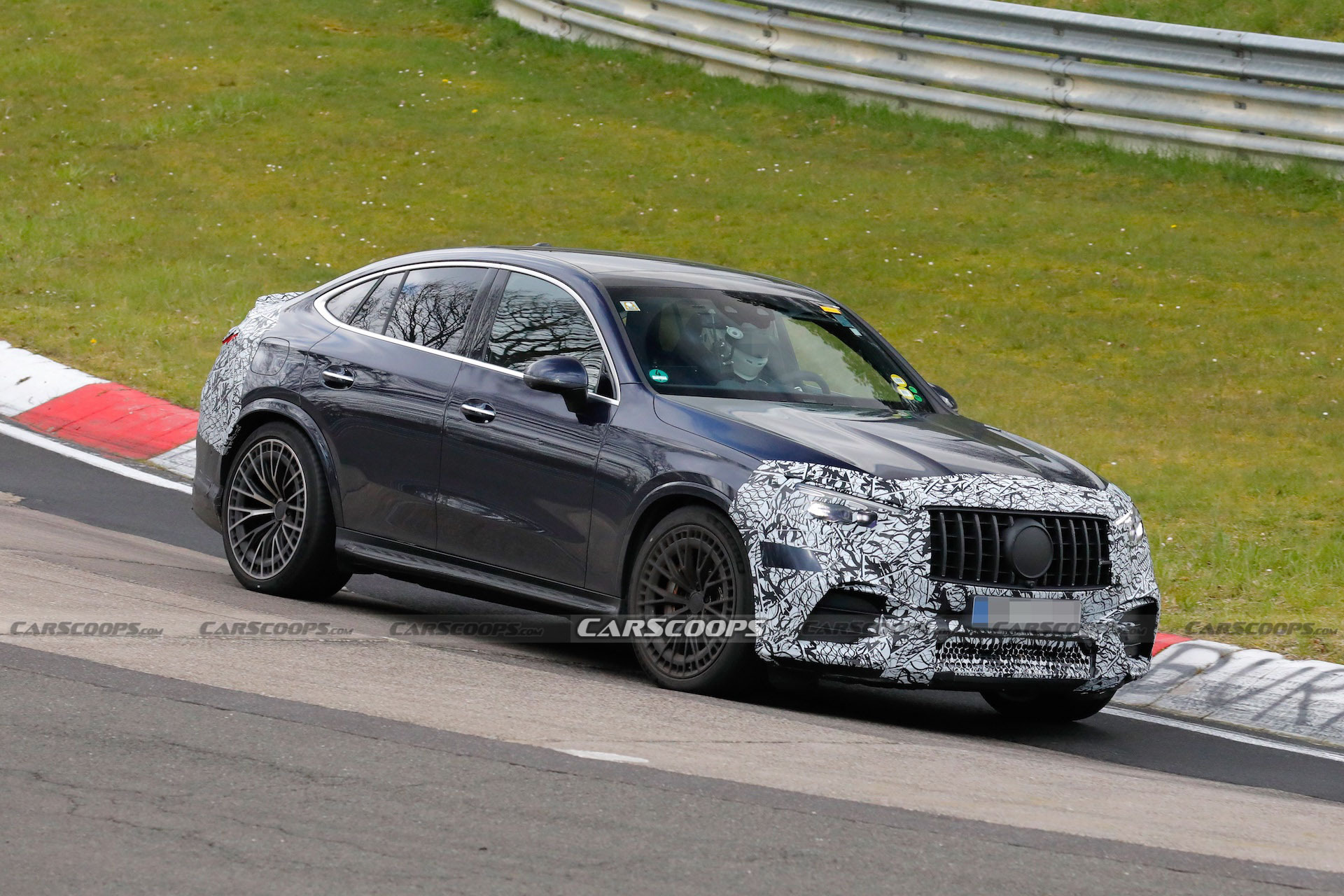 2024 Mercedes-AMG GLC63 PHEV Peels Back Disguise To Show Its Coupe ...