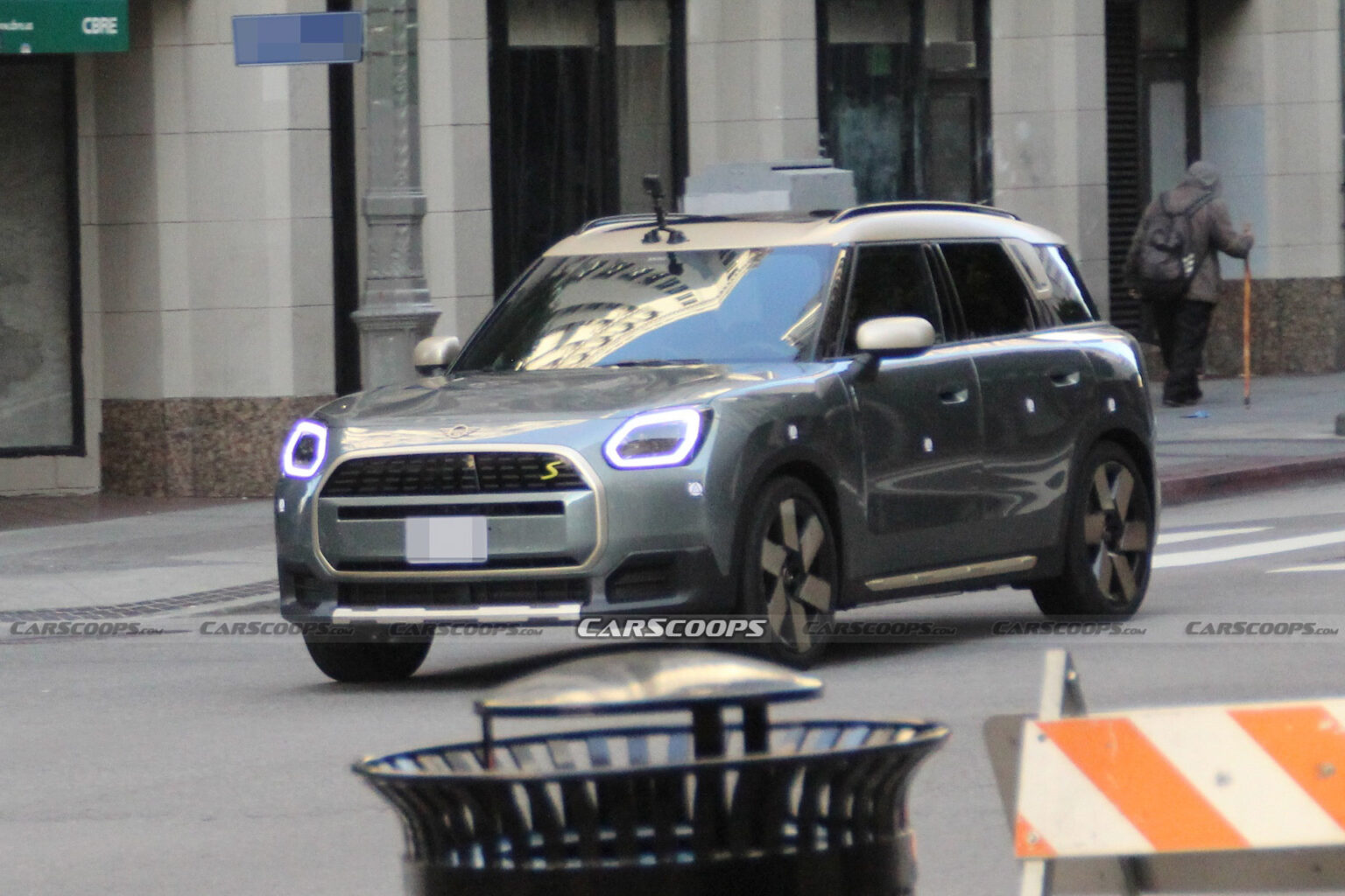 Undisguised 2025 Mini Countryman Looks At Home In The City | Carscoops
