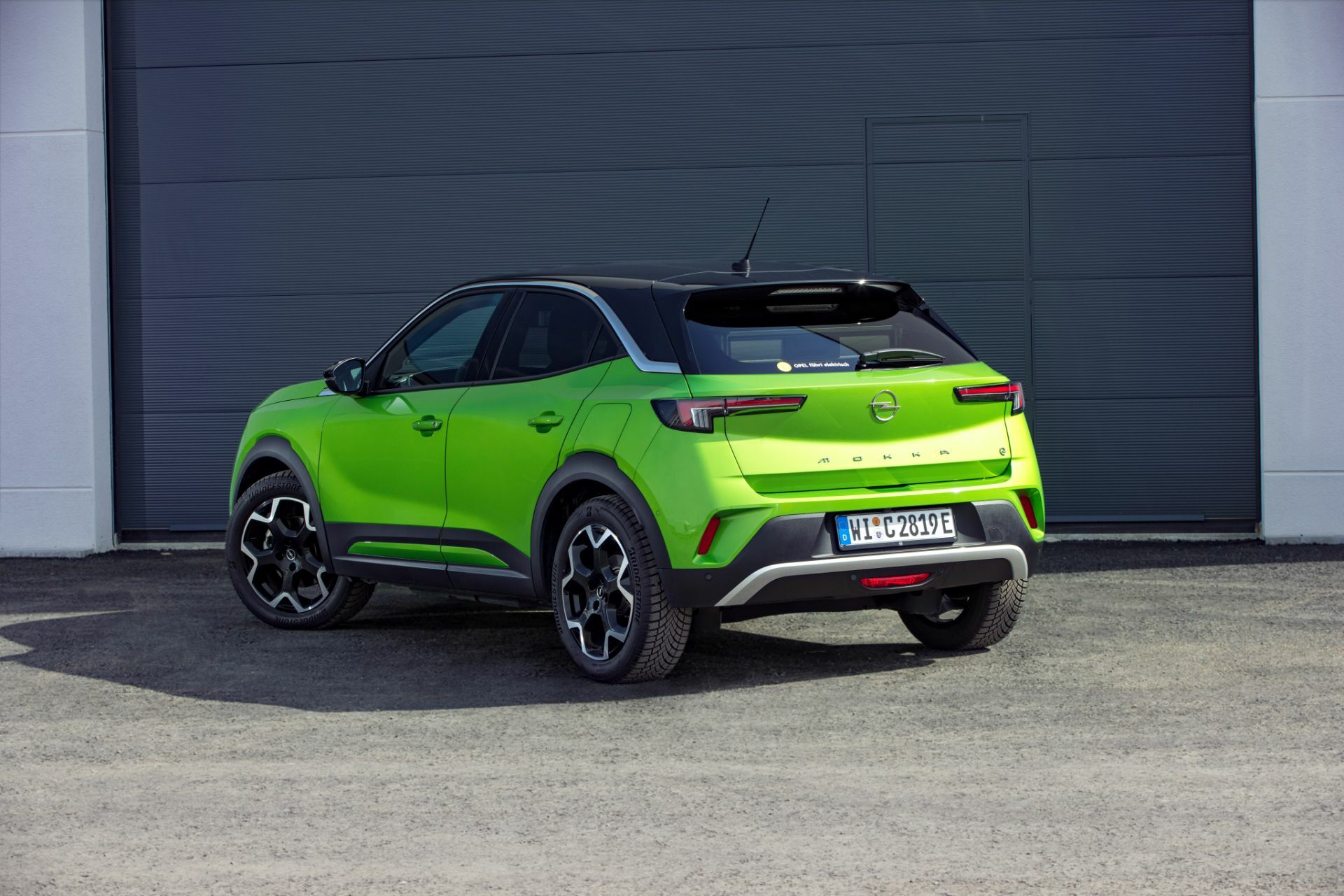 Opel Mokka Electric Transformed Into A Two-Seater LCV With Drawer ...