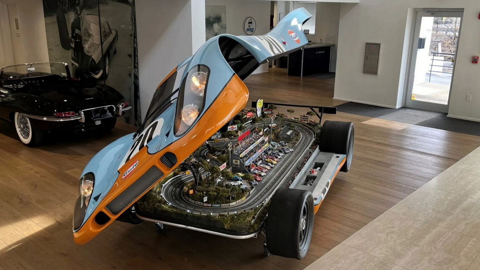 This Porsche 917 Isn’t What It Seems – It’s a Hidden Slot Car Racetrack ...