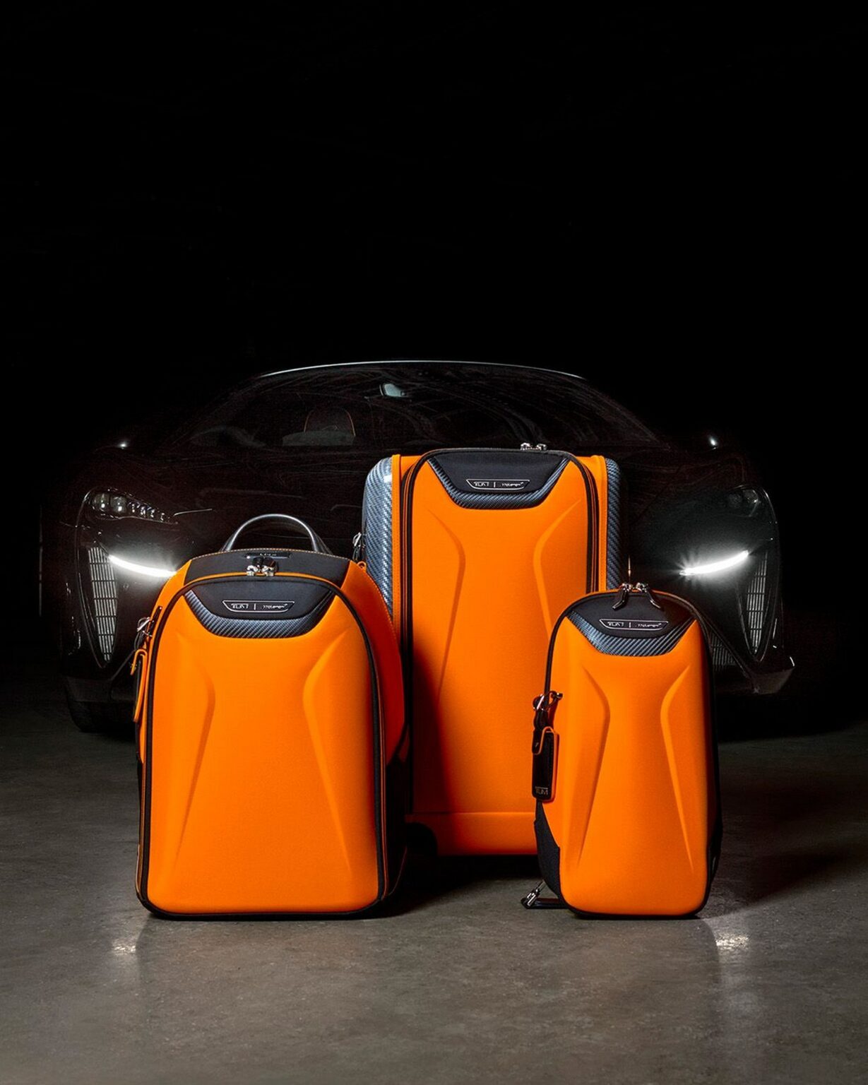 TUMI And McLaren Collaborate On Papaya Orange Luggage | Carscoops