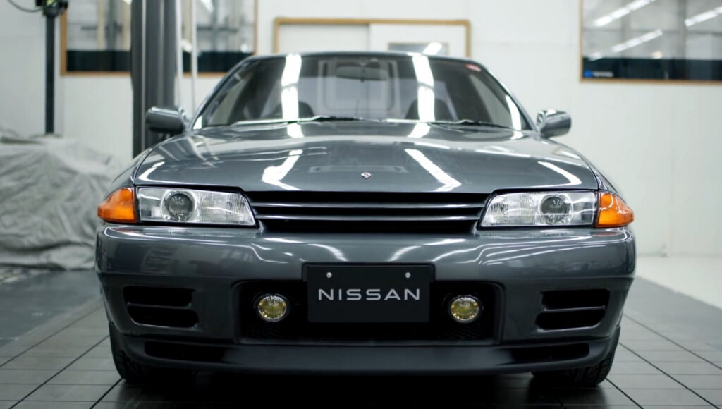 Nissan Shows Off R32 Skyline GT-R Before It Converts It To Electric ...
