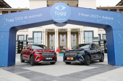 President Erdogan Takes Delivery Of Turkey’s First Togg T10X Electric ...