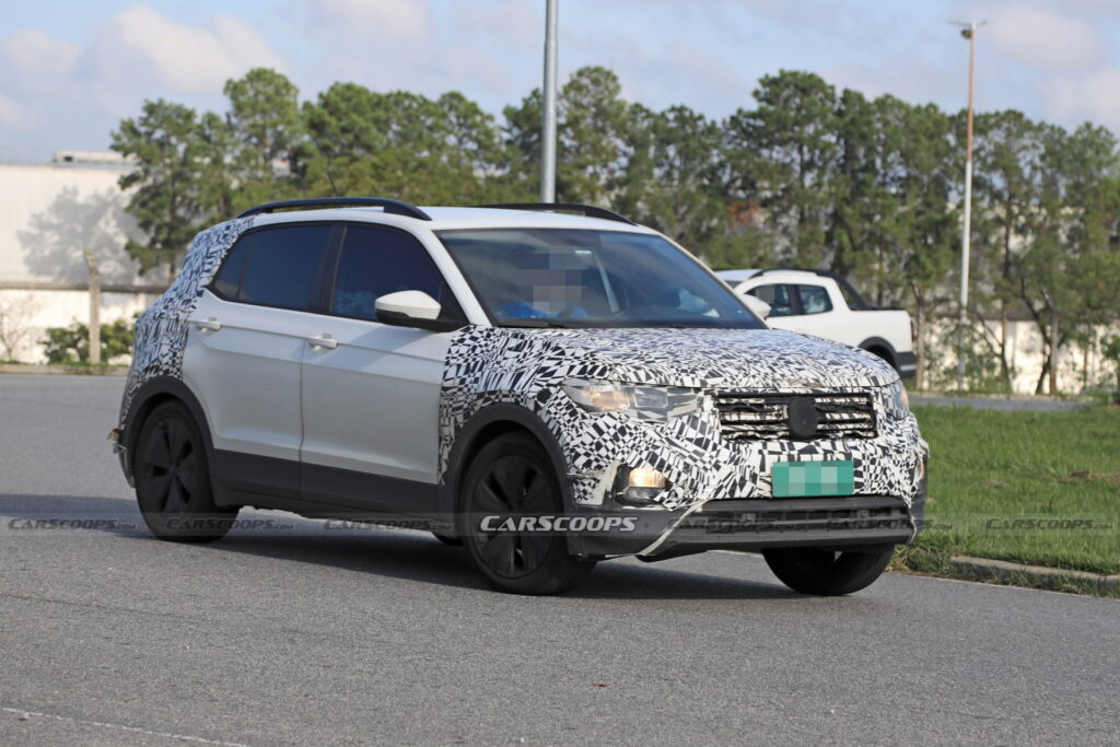 2024 VW T-Cross Getting Fresh Style But Familiar Engines | Carscoops
