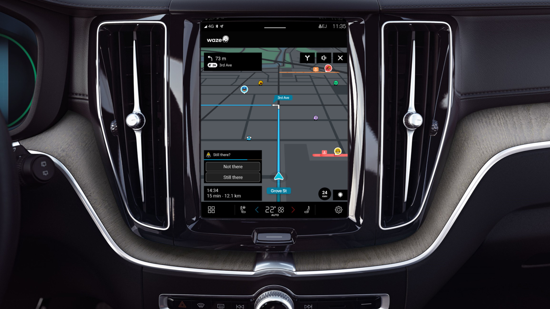New Volvo Models Can Now Download Waze From Google Play Store ...
