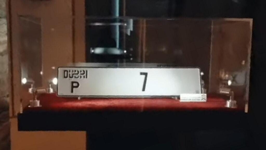 Most Expensive License Plate Ever Sells For $15 Million In UAE | Carscoops