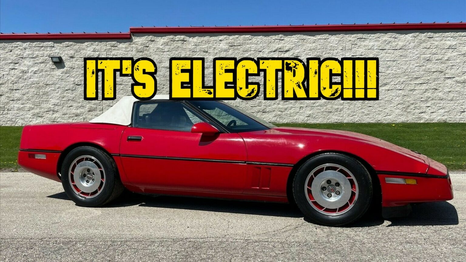 The First Electric Corvette Was A Secret Motorola Prototype That’s ...