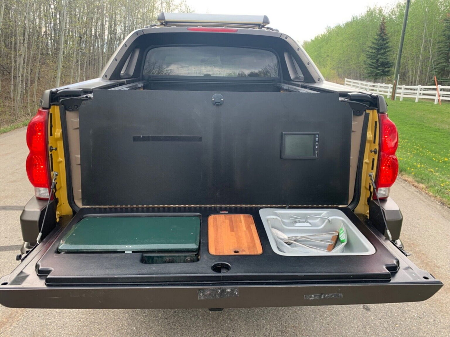 One-Off Chevy Avalanche Base Camp SEMA Concept Can Now Be Yours | Carscoops