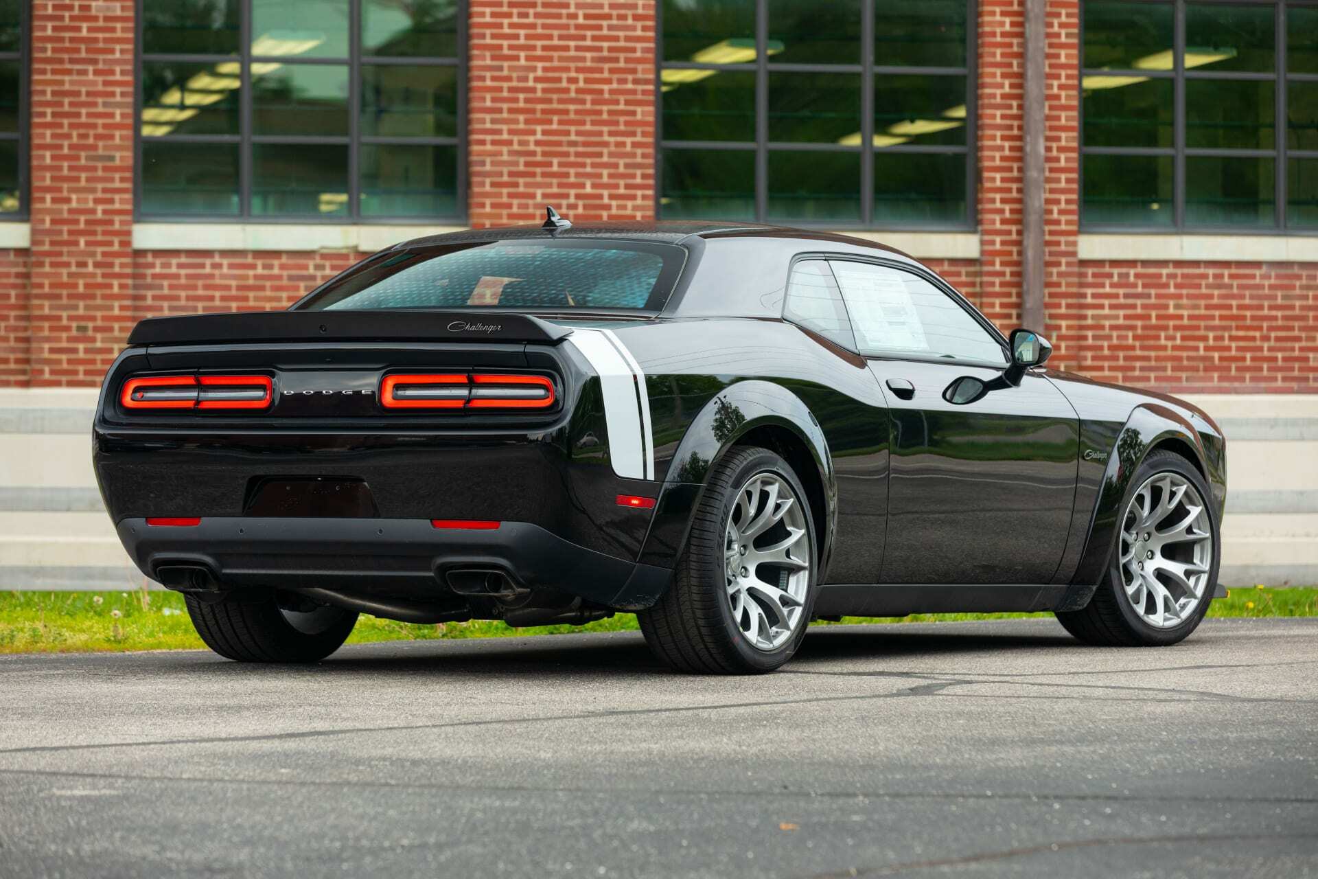 The Very First 2023 Dodge Challenger Black Ghost Is Headed For Auction, And So Is Its ...