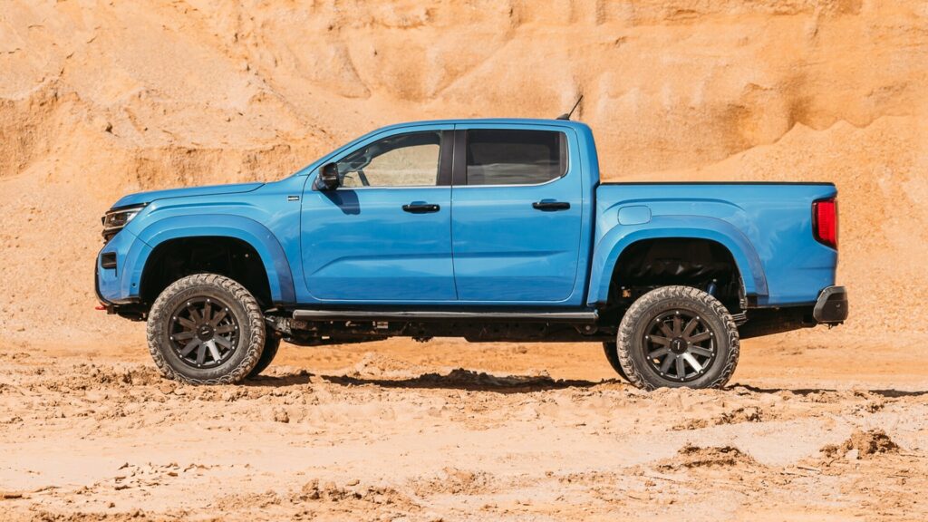 VW Amarok Enters Beast Mode With Wide Fenders And Massive Ground ...