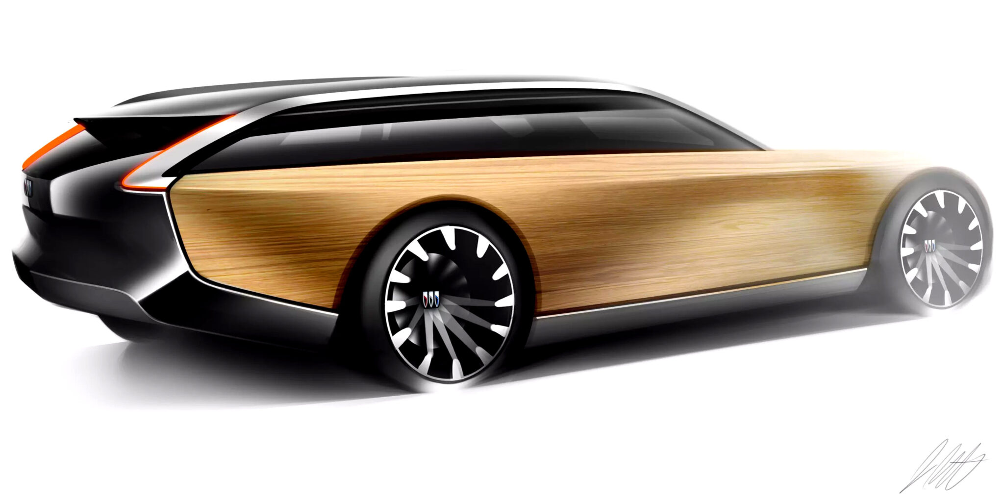 Futuristic 2027 Buick Roadmaster Renders Reimagine Iconic Wagon For ...