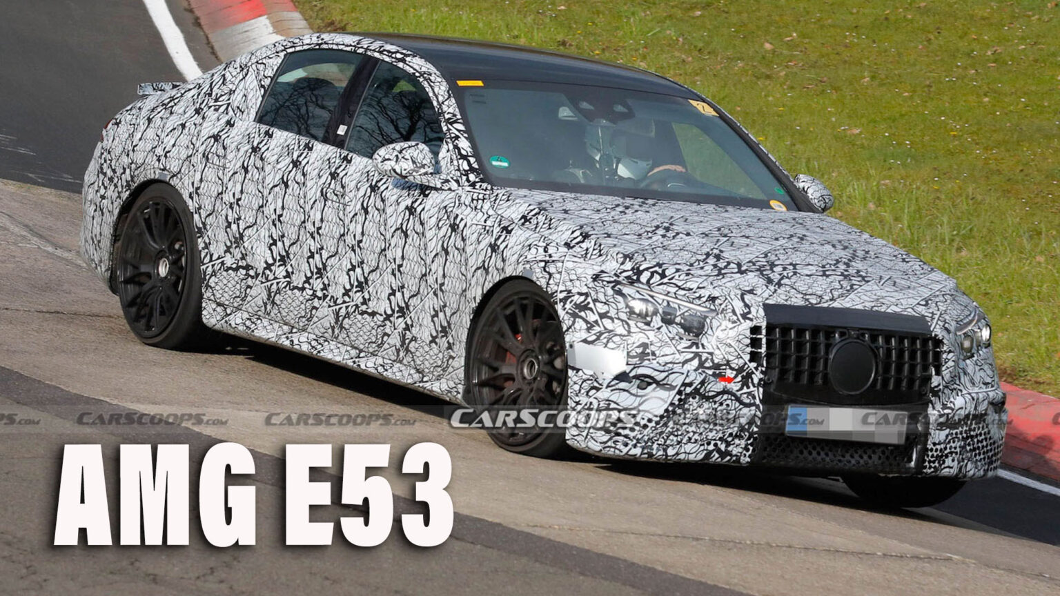 Hooning The AMG E53 PHEV Looks Like Green Heaven At The Green Hell ...