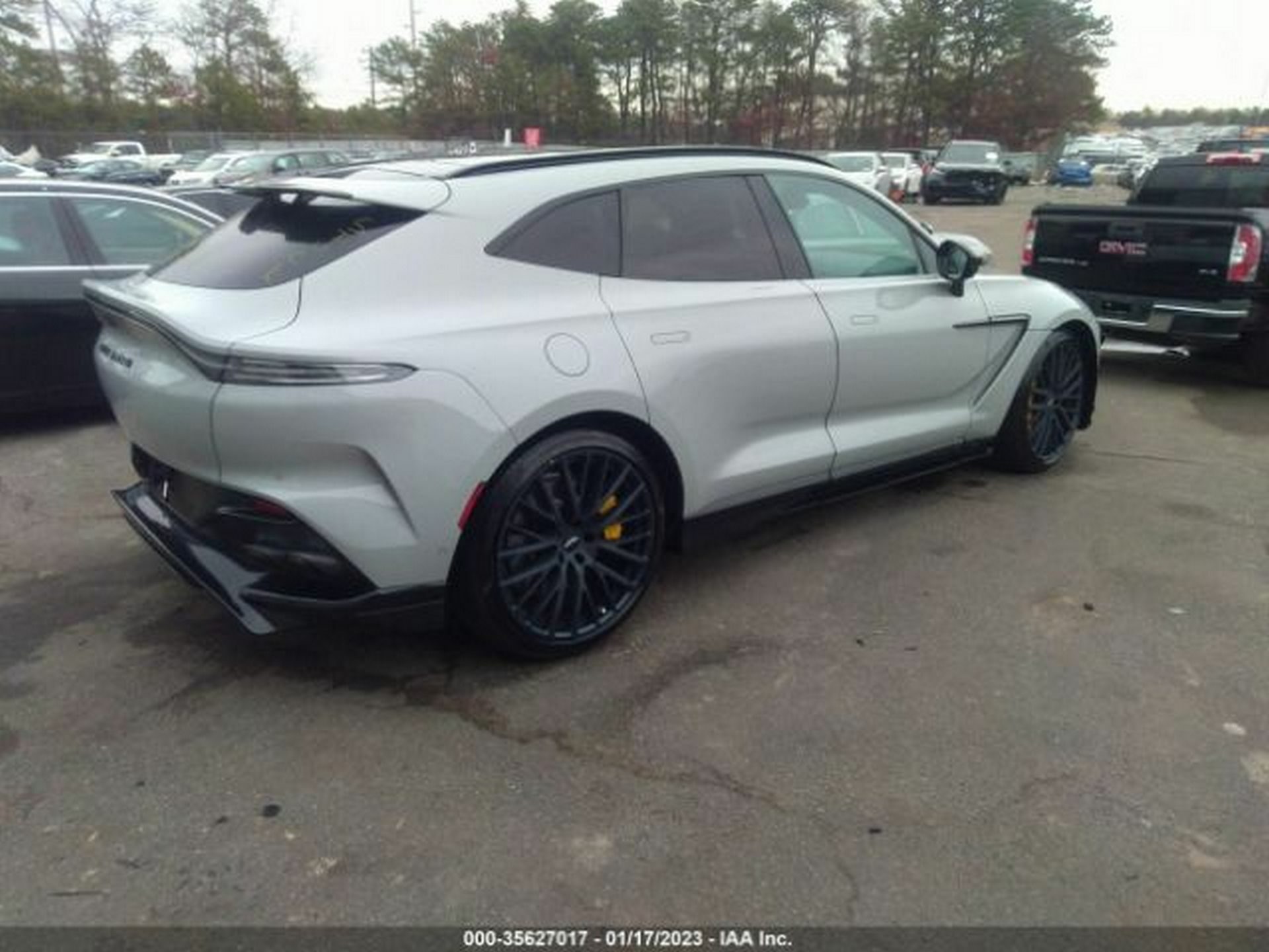 High And Dry: Flooded Aston Martin DBX 707 Seeks Rescue With 196 Miles ...