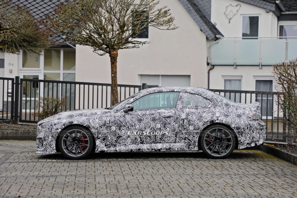 2025 BMW M2 CS: First Spy Shots Show Aggressive Design And Track ...