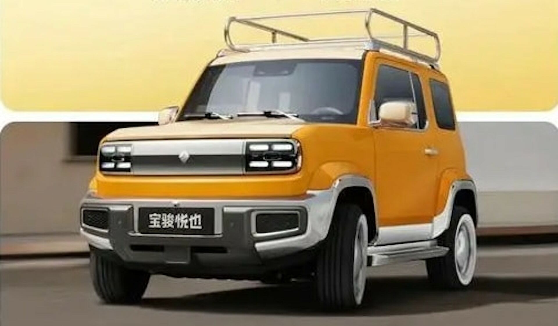 Baojun Yep Micro-Truck Gets Its Retro Rocks Off With Chrome Roof Rack ...