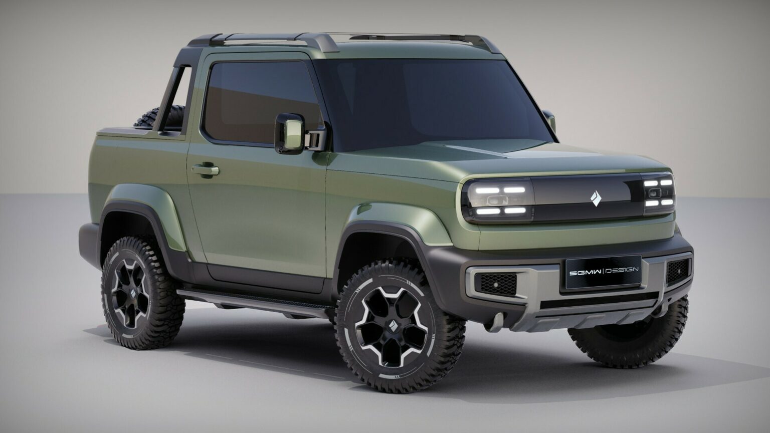 Baojun Yep Micro-Truck Gets Its Retro Rocks Off With Chrome Roof Rack ...