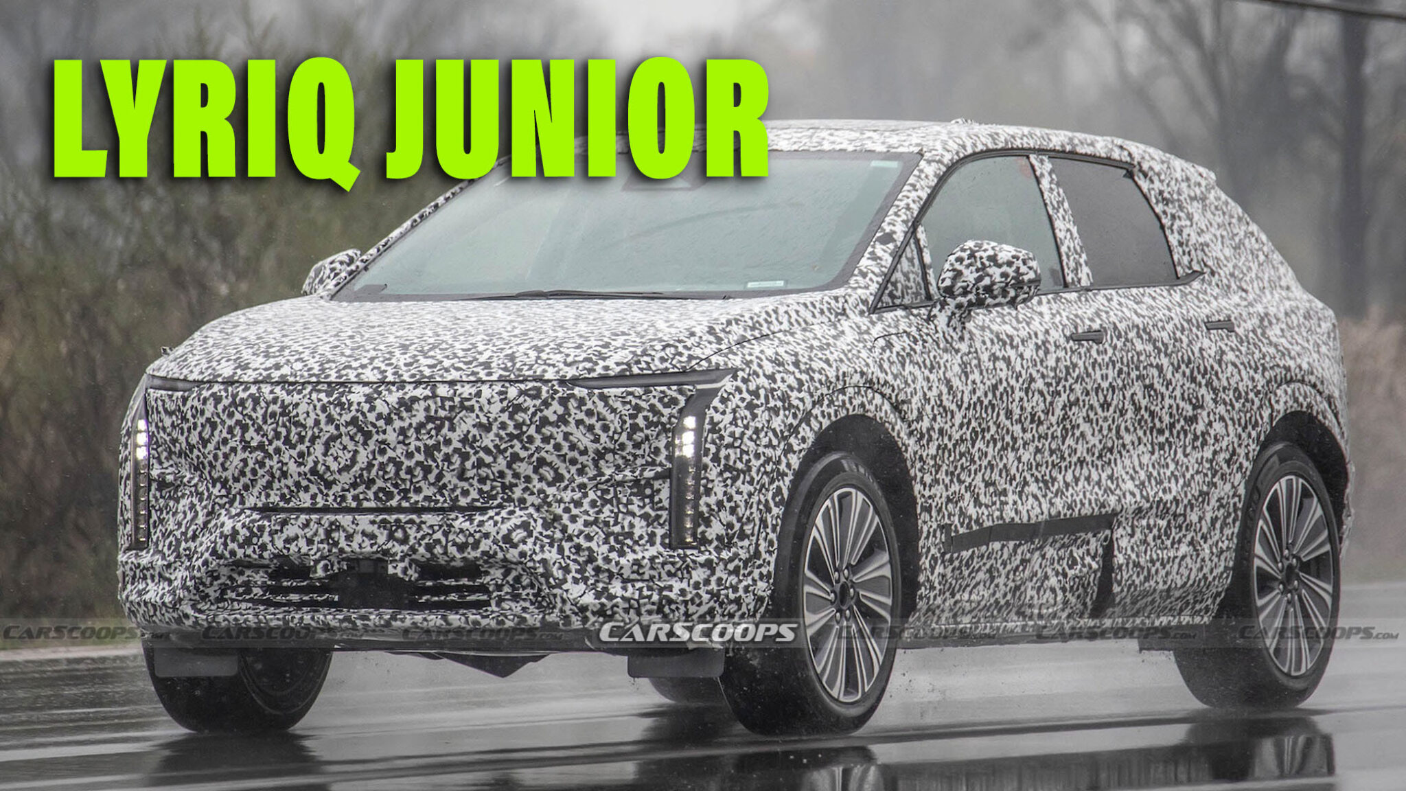 Cadillac XT4-Sized Prototype Is A Baby Lyriq EV | Carscoops