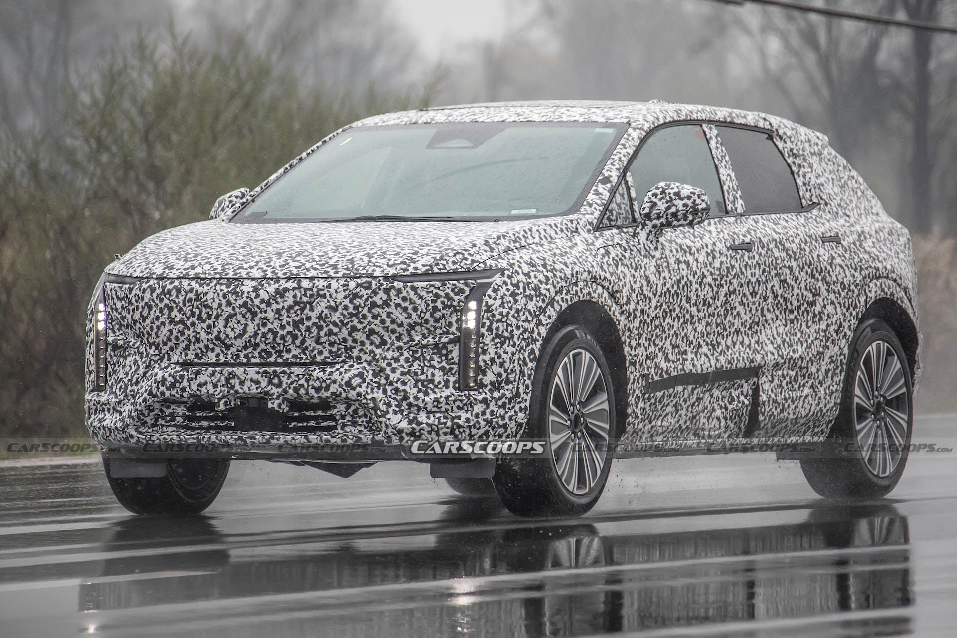 Cadillac XT4-Sized Prototype Is A Baby Lyriq EV | Carscoops