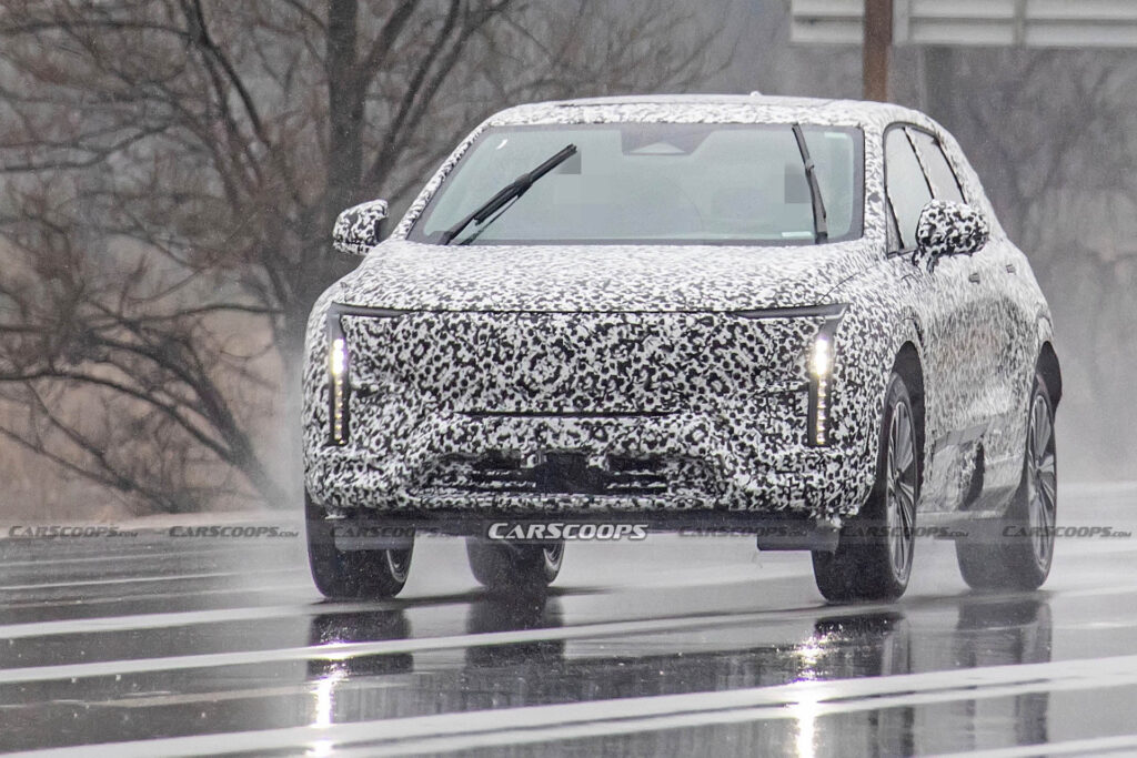 Cadillac XT4-Sized Prototype Is A Baby Lyriq EV | Carscoops
