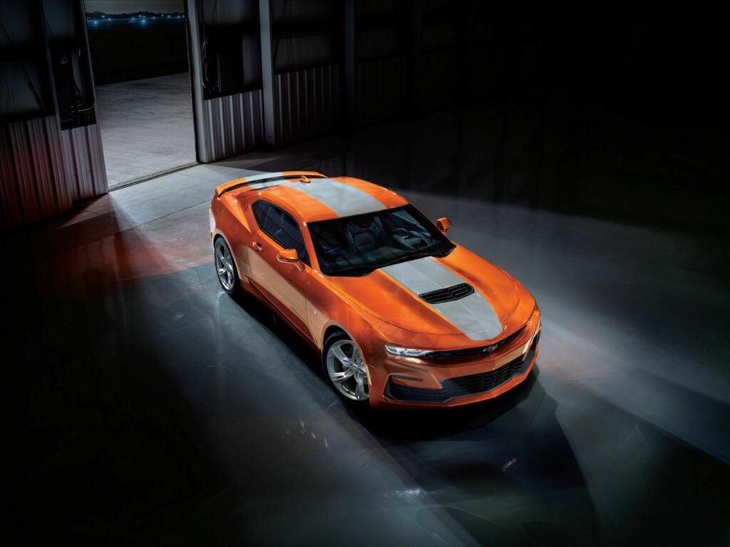 Japan’s Chevy Camaro Vivid Orange Edition Is Big On Color And V8 Muscle ...