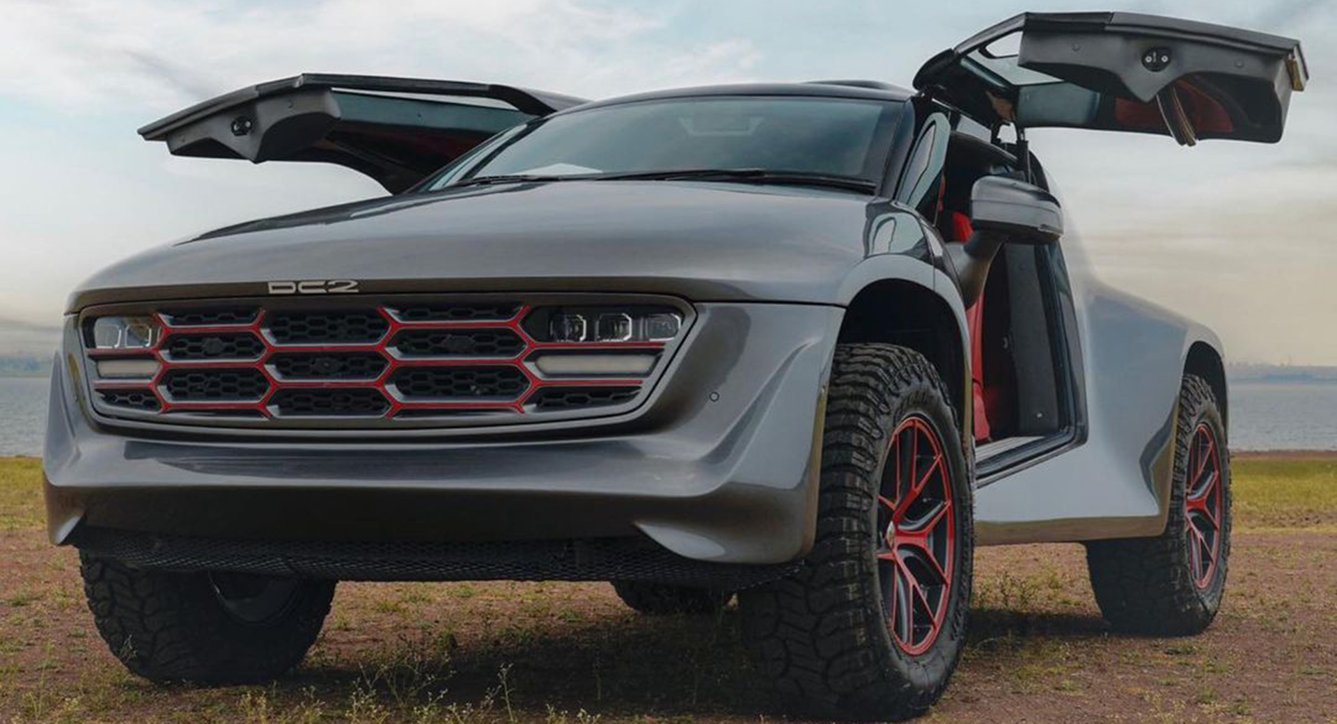 You Wouldn’t Believe That This Wild Gullwing Door SUV Is Based On A ...