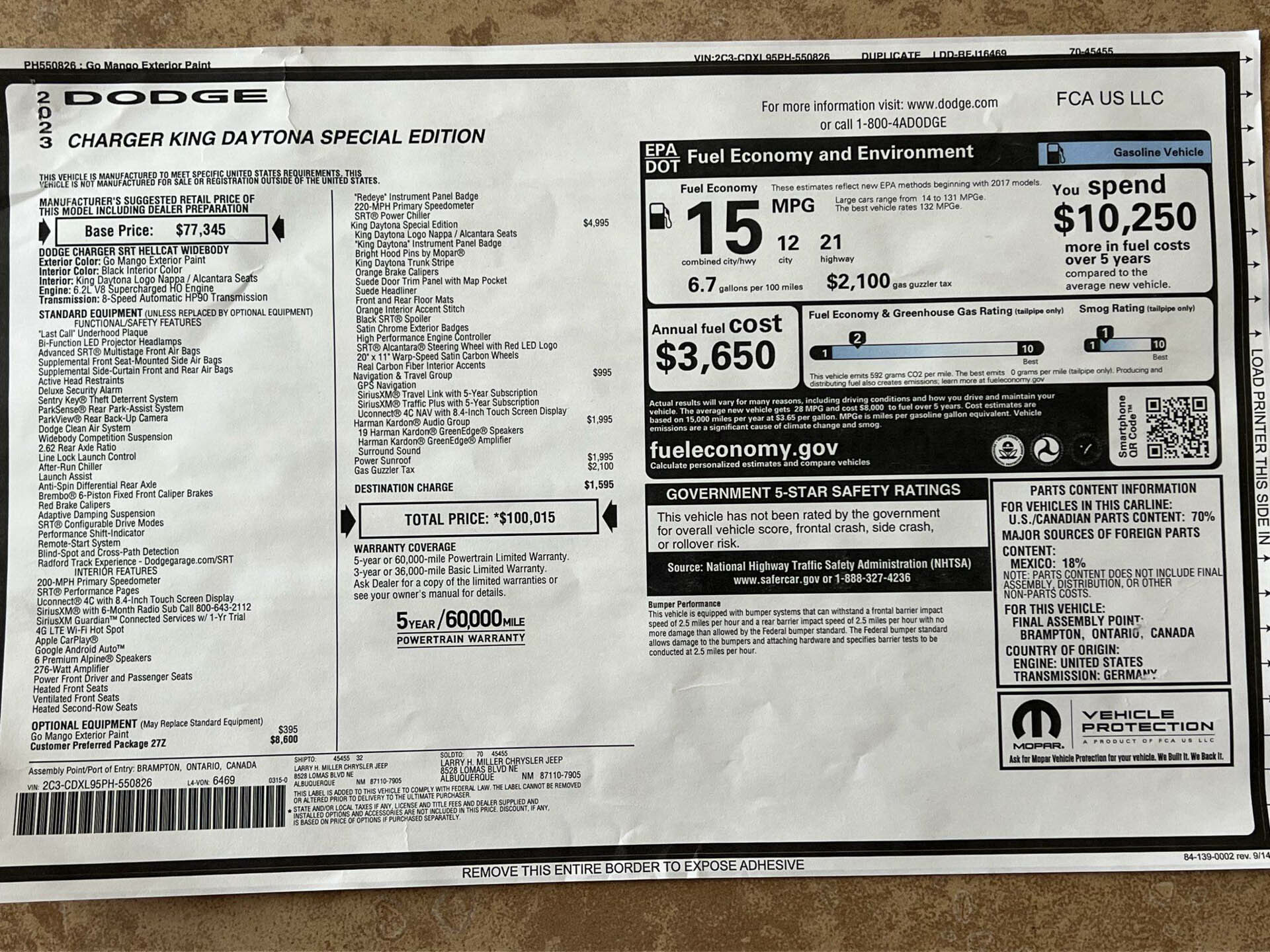 Dodge Charger King Daytona Owner Hoping For A King’s Ransom From Online ...