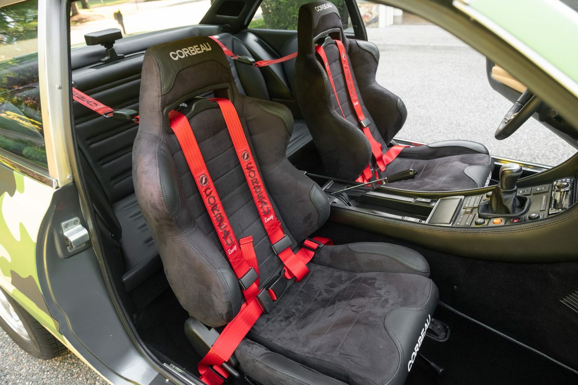 Turn The Purists Purple With This Pontiac-Powered, Camo-Wrapped Ferrari ...